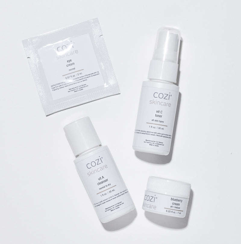 CoZi Skincare Essentials Travel Kit